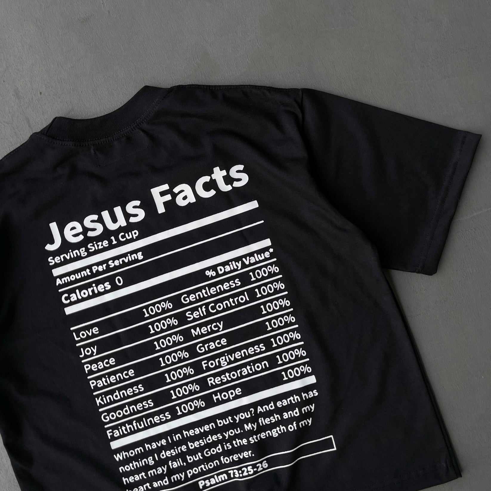 Jesus Facts Boxy Crop Tee – Forgiven